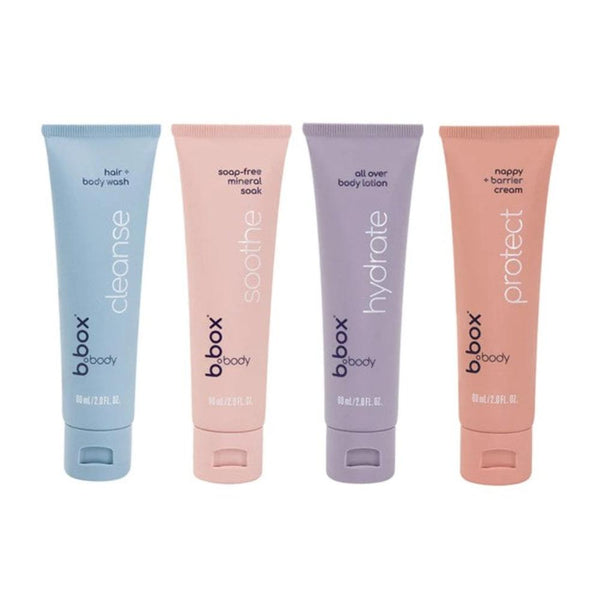 B.Box Body - Bath and Skincare Minis - 4 x 60ml – babygoodswarehouse