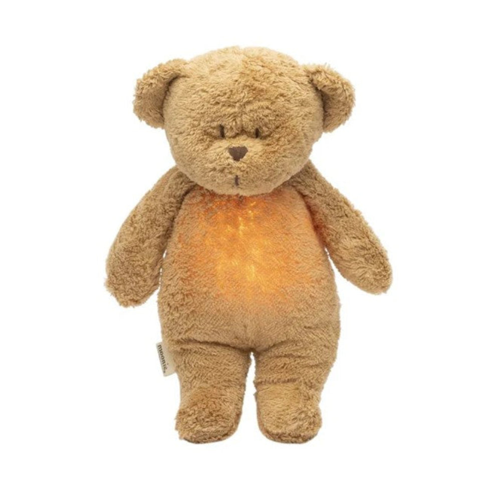 Moonie Organic Humming Bear - Cappuccino – babygoodswarehouse