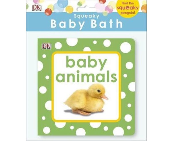Squeaky Baby Bath Book - Baby Animals – babygoodswarehouse