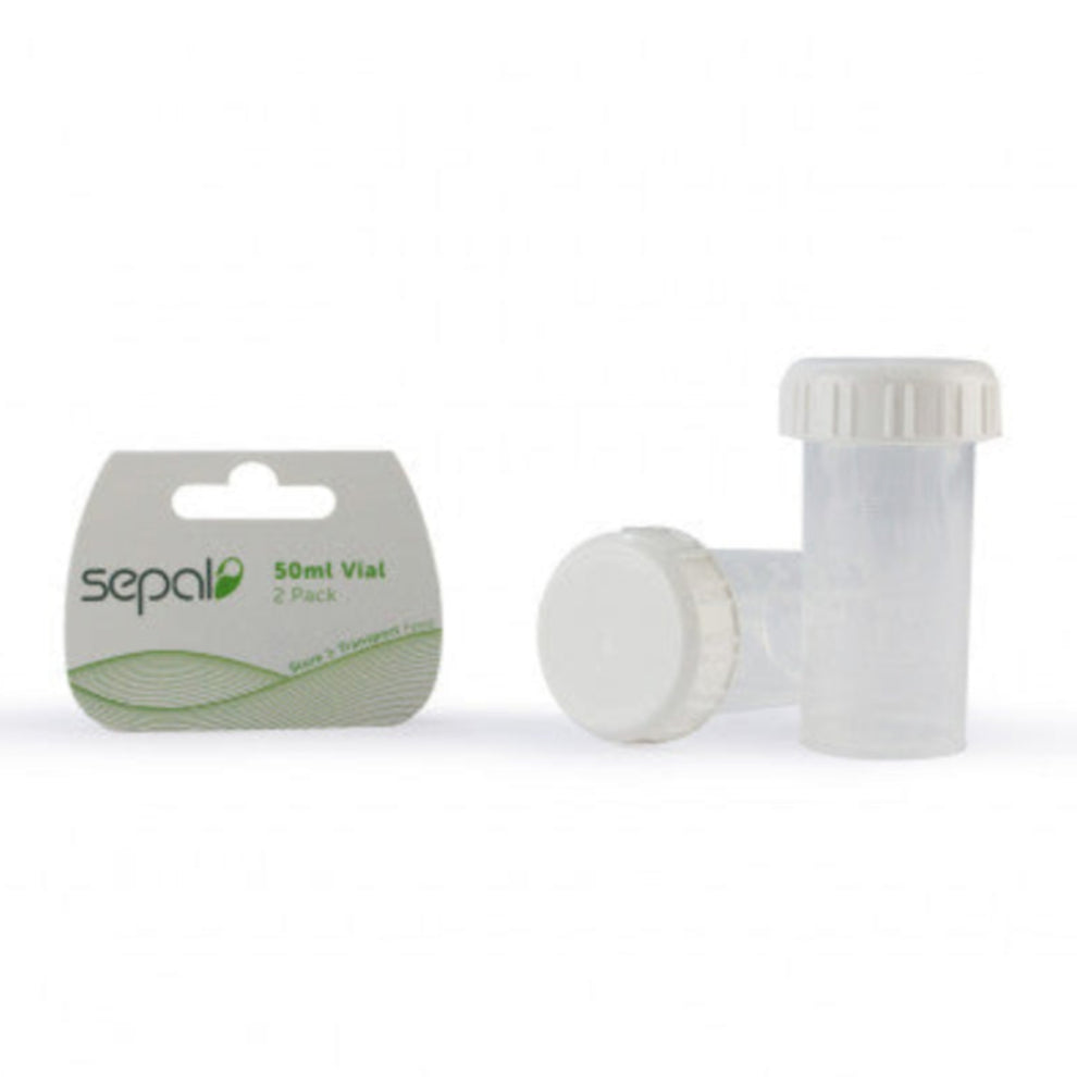 Sepal 50 ml Vial & Cap – babygoodswarehouse